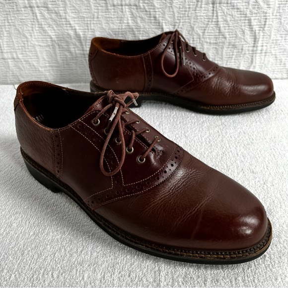 Neil M | Shoes | Neil M Genuine Leather Oxford Shoes Mens D Cognac ...